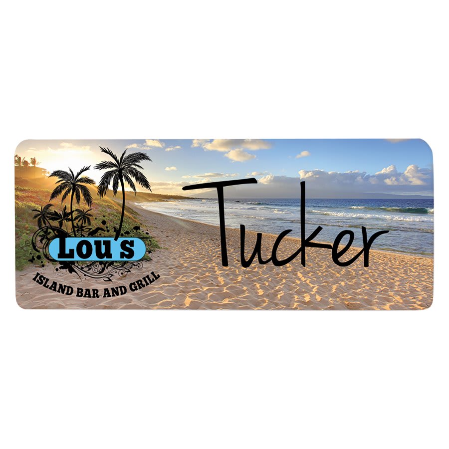 Aluminum Name Badge – Stealth Steel Designs