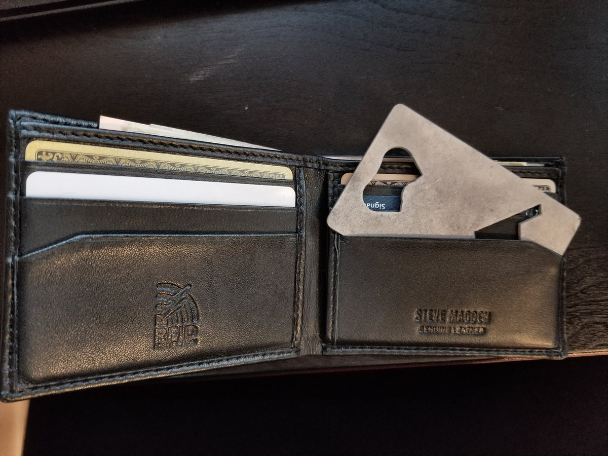 USAF Academy Credit Card Bottle Opener – Stealth Steel Designs