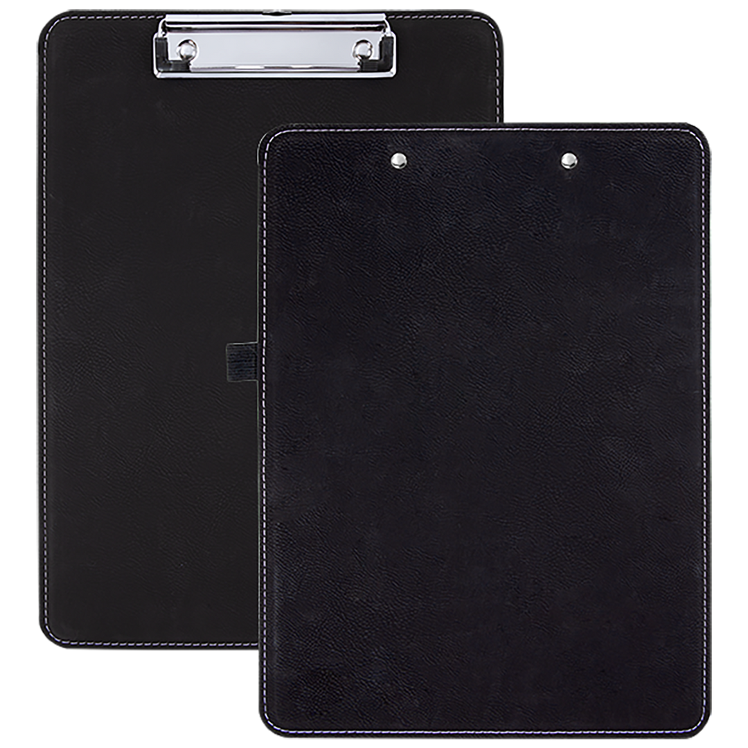Leatherette Clipboard 9 x 12.5 – Stealth Steel Designs