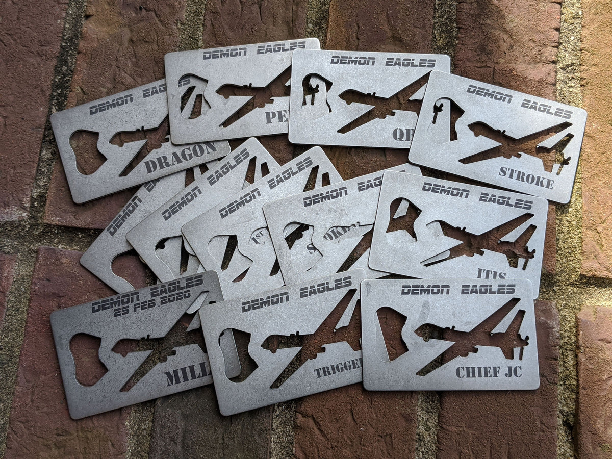 MQ-9 Reaper Bottle Opener – Stealth Steel Designs