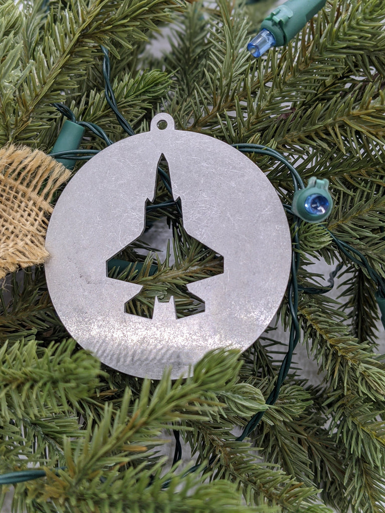 F-35 Christmas Ornament – Stealth Steel Designs