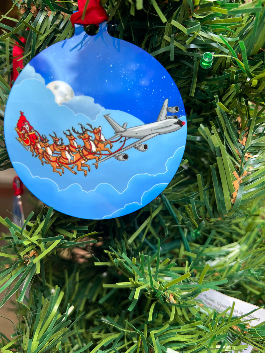 Santa Sleigh Ornament – Stealth Steel Designs